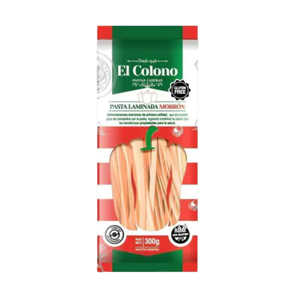 Pasta Laminada de Morrón El Colono | Granero
